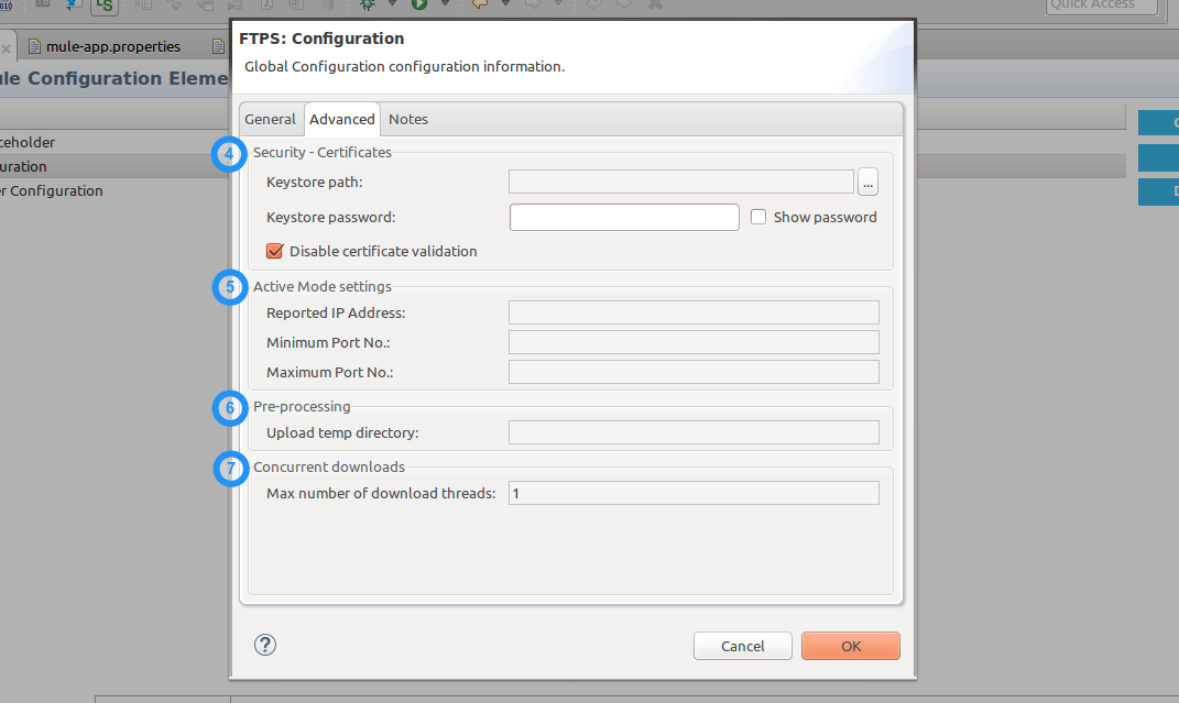 ModusBox’s FTPS Connector